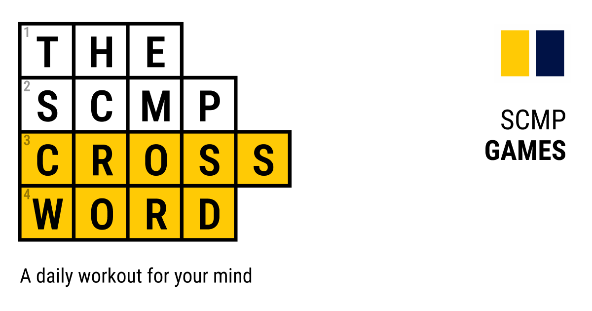 SCMP Cryptic Crossword | South China Morning Post